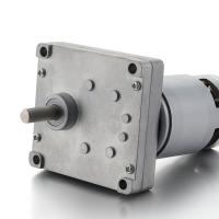 China 42mm 12V 24V Gear Motor Square Spur Gear Brushed DC Motor with High Torque for sale