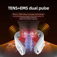 China 1500mA Charging Current Neck Massager Solution for Neck Pain and Tension for sale
