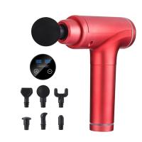 China Portable Power Fascial Massage Gun Handheld with ABS Aluminum and Brushless Motor for sale