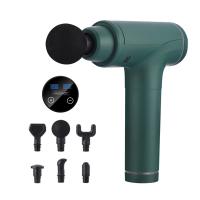 China Portable Power Fascial Massage Gun Handheld with ABS Aluminum and Brushless Motor for sale