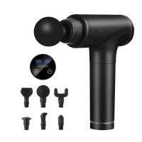 China Portable Power Fascial Massage Gun Handheld with ABS Aluminum and Brushless Motor for sale