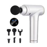 China Portable Power Fascial Massage Gun Handheld with ABS Aluminum and Brushless Motor for sale