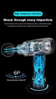China Rechargeable Lithium Battery Massage Gun for Deep Tissue Massage and Sports Recovery for sale