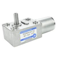 China High Torque Gear Material Pure Metal Self-lock Worm Gear Reduction Electric DC Motor for sale