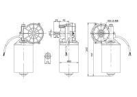 China 150kw Electric Motor DC for Golf Car Brushless DC Motor 24v Permanent Magnet Construction for sale