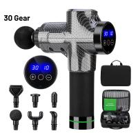China LCD Display 30 Speed Portable Electronic Body Vibration Massager for Relaxing Muscles for sale