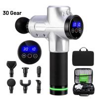 China LCD Display 30 Speed Portable Electronic Body Vibration Massager for Relaxing Muscles for sale