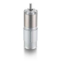 China Commutation Brush High Torque 12v 42mm Low Speed Gear Brushed DC Motor for Treadmill 75dB for sale