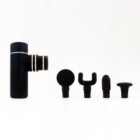 China 1200mAh Battery Body Relaxation Massage Gun Vibration Muscle Relax Sports Gun Black for sale