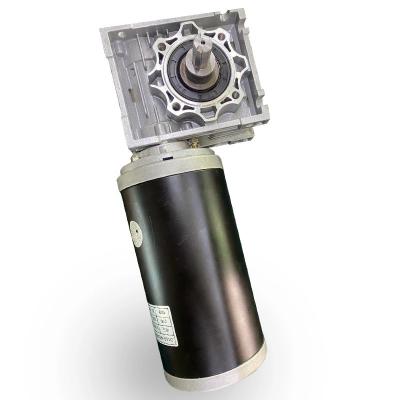 China IE 1 Efficiency 500w power Automatic Door Motor with Hall Sensor and Worm Gear Reducer for sale