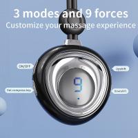 China Rechargeable Electric Pulse Neck Massager for Customized Massage and Shoulder Relief for sale