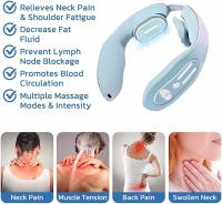 China Massage Apparatus Hot Tens Pulse Neck Massager with Heating Function for sale