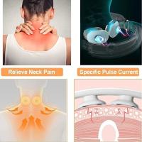 China Massage Apparatus Hot Tens Pulse Neck Massager with Heating Function for sale