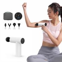 China Portable Mini Massage Gun for Smart Hand Held Body Massager Noise 30dB Auto Timer 15min for sale