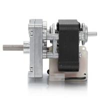 China 61mm 50Hz/60Hz AC Electric Motor 30W 110V/220V Shaded Gear Pole AC Motor with D Shaft for sale