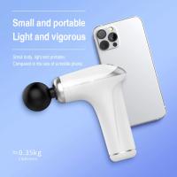 China Pocket-Sized Mini Massage Gun for Quiet Percussion Cordless Fascia Therapy 60*165*195mm for sale