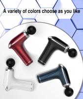 China Pocket-Sized Mini Massage Gun for Quiet Percussion Cordless Fascia Therapy 60*165*195mm for sale