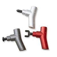 China Deep Tissue Vibration Body Fascia Enhancer Handheld Massage Gun with ABS Aluminum Body for sale
