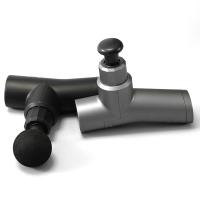 China Deep Tissue Vibration Body Fascia Enhancer Handheld Massage Gun with ABS Aluminum Body for sale