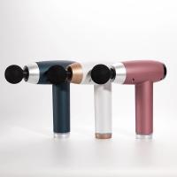 China Deep Tissue Electric Massage Gun with 6 Heads 30 Speeds LCD Display and USB Charging 1kg for sale