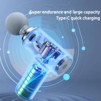 China 60W Motor Power Deep Tissue Muscle Percussion Massage Gun for Effective Fascia Massage for sale