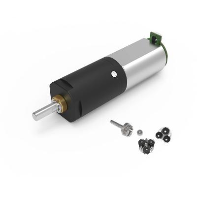 China Electric Cars 12V24V Low Noise High Torque DC Planetary Reduction Motor with Encoder for sale