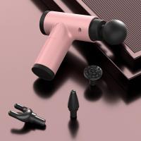 China Convenient 4 Heads Vibration Massage Gun for Muscle Relaxation and Sports Performance for sale