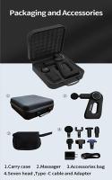 China Professional Massage Gun for Full Body Muscle Recovery and Relaxation 229*247*105 mm for sale
