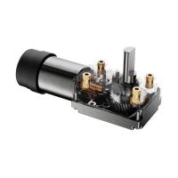 China 65% Efficiency Electric Dc Motor High Torque 24V Worm Gear Motor with Reduction Gear Brake for sale
