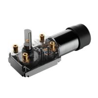 China 65% Efficiency Electric Dc Motor High Torque 24V Worm Gear Motor with Reduction Gear Brake for sale