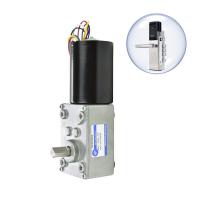 China 0.4KG 12V BLDC DC Turbine Worm Geared Speed Reducer Wheelchair Brushless Motor for sale