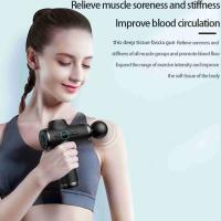 China Mini Fascia Muscle Massage Gun with 5 Speed Levels Pocket-Sized 2-3 Hours Charging Time for sale