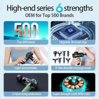 China Mini Fascia Muscle Massage Gun with 5 Speed Levels Pocket-Sized 2-3 Hours Charging Time for sale