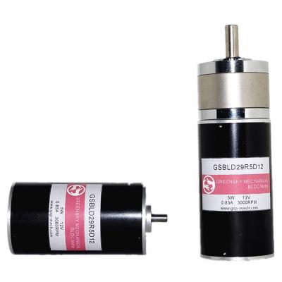 China GS Micro Gear Motor Small Brushless DC Motor with 400rpm Speed and IE 4 Protection for sale