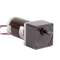 China 12V Single Phase Totally Enclosed Low Rpm Dc Servo Motor with 65% and Output Power 36W for sale