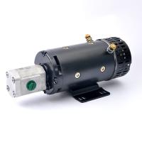 China Garden Tools 24V 4KW High Torque DC Electric Motor ZD2973H with Gear Pump for sale