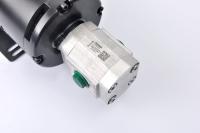 China Garden Tools 24V 4KW High Torque DC Electric Motor ZD2973H with Gear Pump for sale