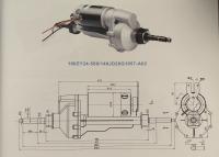 China Powerful 24V 500W Electric Car Rear Axle Motor and Differential for Mobility Scooter for sale