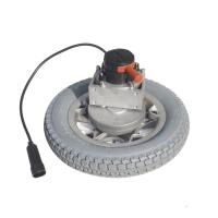 China Power Wheelchair Drive Motor 250w 24v DC Brushless Gear Motor with Electromagnetic Brake for sale