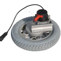 China Power Wheelchair Drive Motor 250w 24v DC Brushless Gear Motor with Electromagnetic Brake for sale