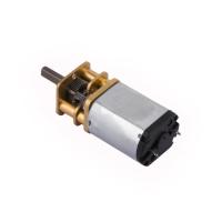China SMART HOME Small Reduction Gearbox Low Speed 12V DC Gear Motor with Brush Commutation for sale