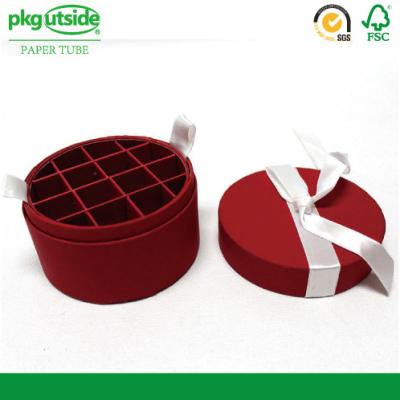 China Handmade Round Chocolate Box Packaging Food Grade Well - Sealing For Candy Oval for sale