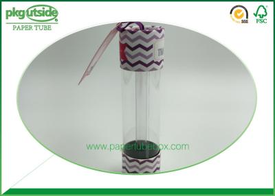 China Foiled Paper Wrapped Paper Tube Box Offset Printing Logo Environmentally Friendly for sale