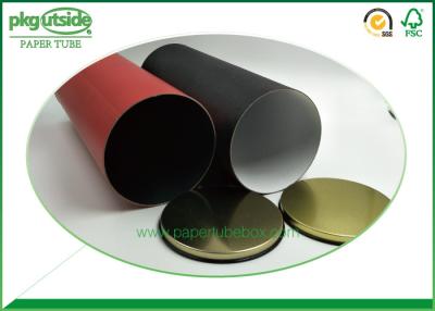 China 100% Recyclable Round Craft Paper Tube Box Food Grade For Tea Packaging for sale