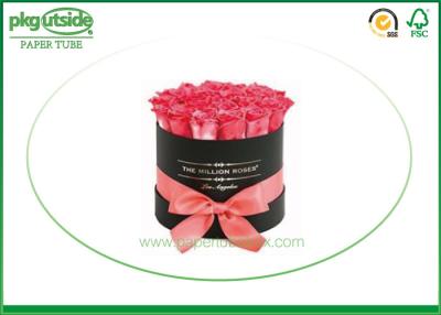 China Luxury Bouquet Flower Boxes Embossing Surface Finish Environmentally Friendly for sale