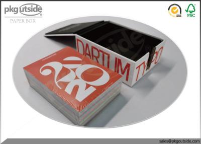China Handmade 2 Pieces Paper Rigid Gift Boxes In Glossy Film Lamination for sale