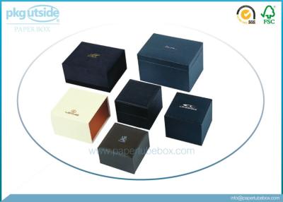 China Handmade 2 Pieces Paper Rigid Gift Boxes In Glossy Film Lamination for sale