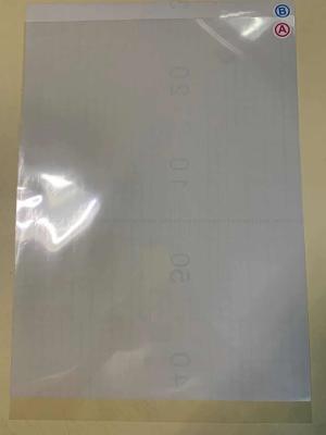 China 80mic A3 Direct Transfer Cold Lamination Film For UV DTF Printer for sale