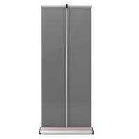 China FLAD Printable Display material grey back blockout PET banner 330g/450g for roll up/X-banner for sale