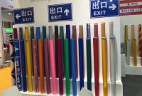 China PET Material Reflective Vinyl Sheeting 3100 For Road Sign With Red / Yellow / Blue / Green Color for sale